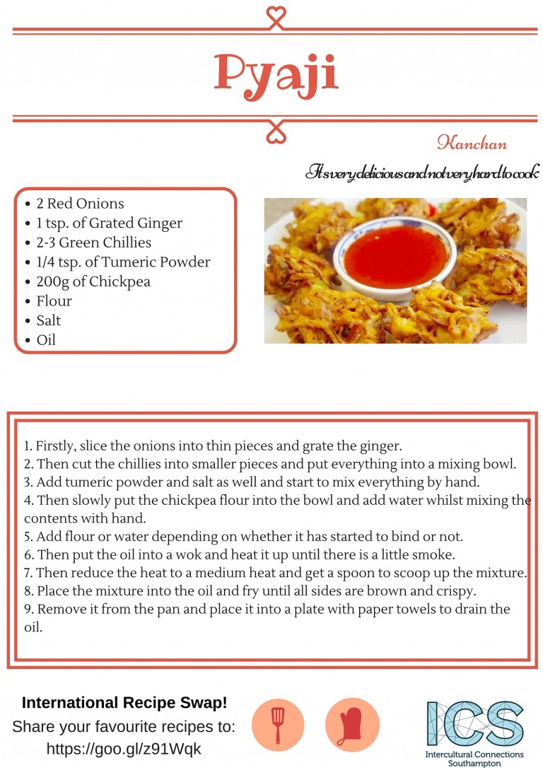 Pyaji – Are you an onion fan?