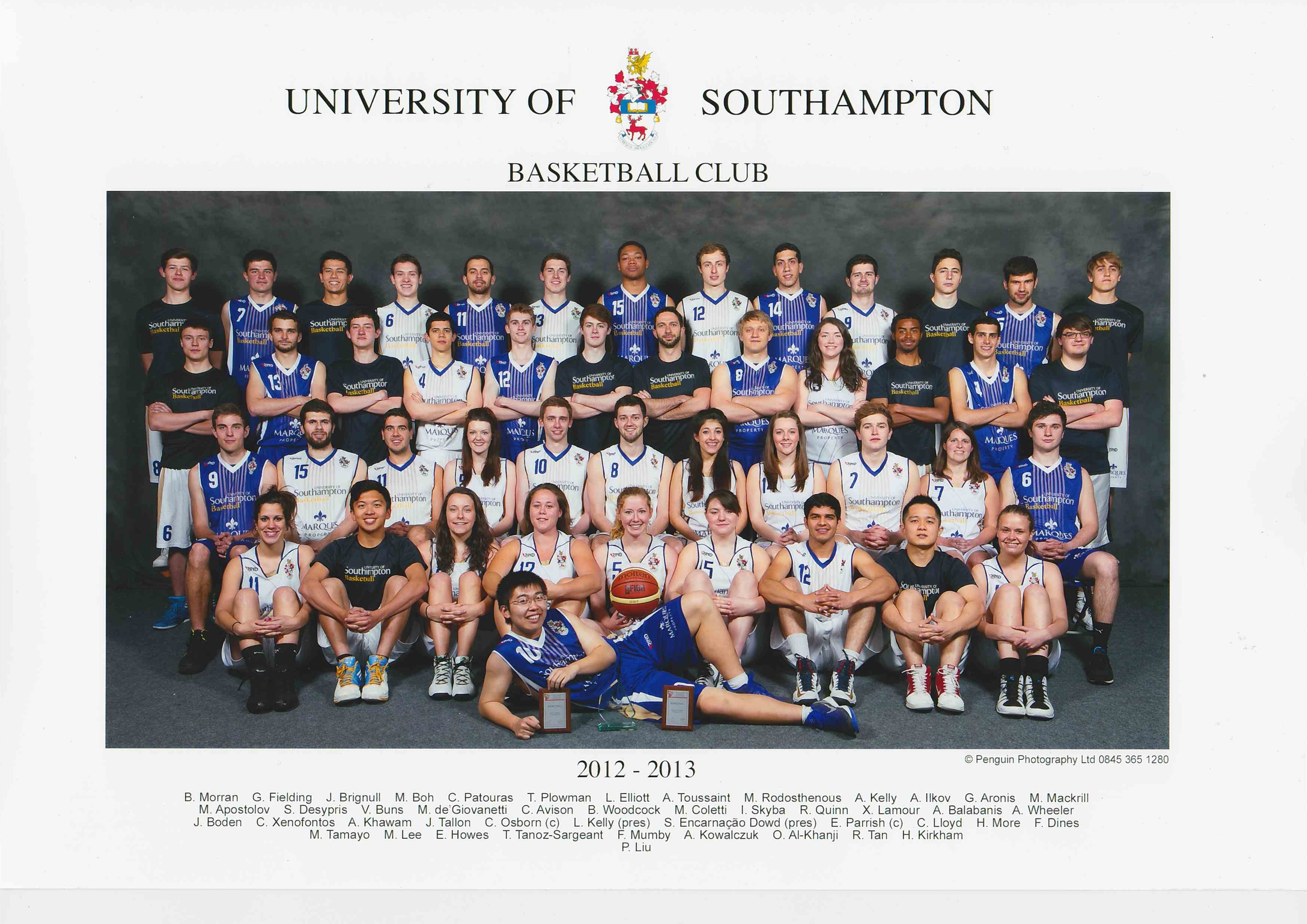 New Club Photos Taken – Southampton University Basketball Club