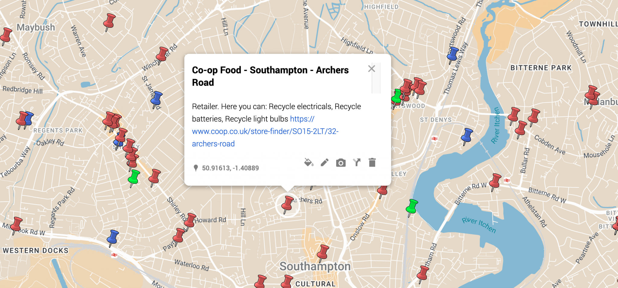 recycleyourelectricals.org.uk – great data, terrible search ...